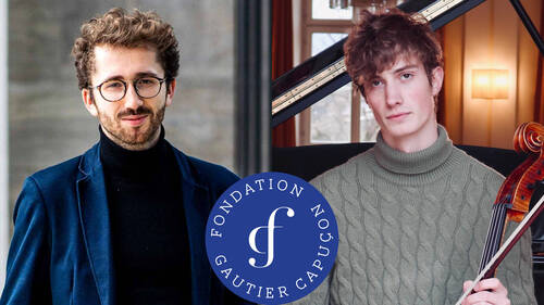 Léon Haffner et Francesco Tamburini, Fondation Gautier Capuçon